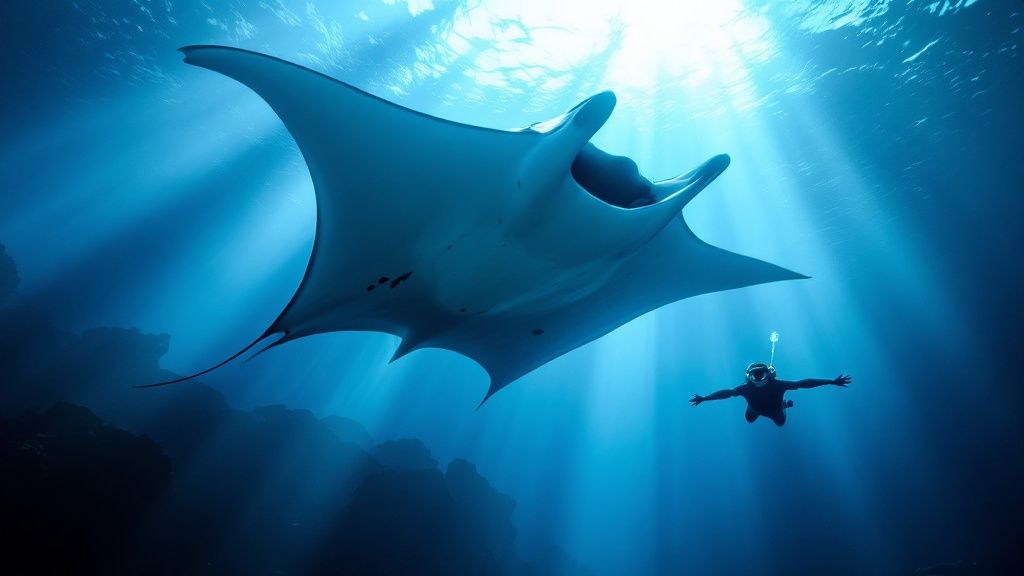 Dancing with Giants: The Magic of Manta Ray Snorkeling Kona