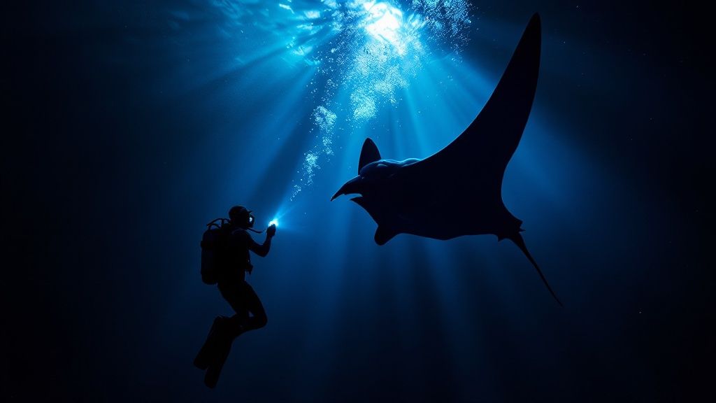 Your Guide to the Manta Ray Night Dive Kailua Kona