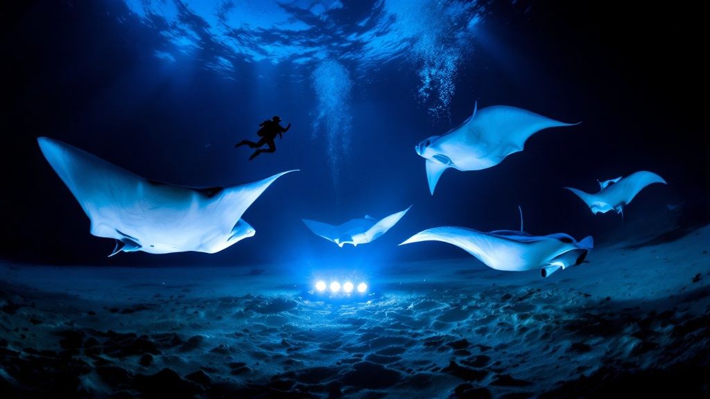 Manta Ray Night Dive Kona: Ultimate Guide & Bookings