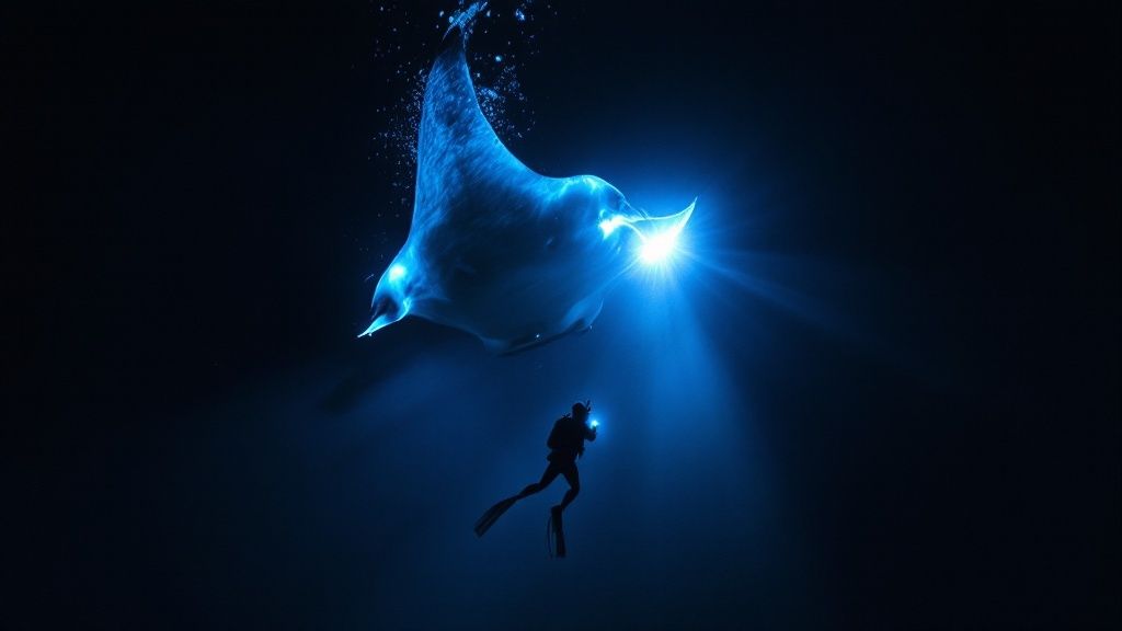 Your Manta Ray Night Dive Kona Adventure Guide