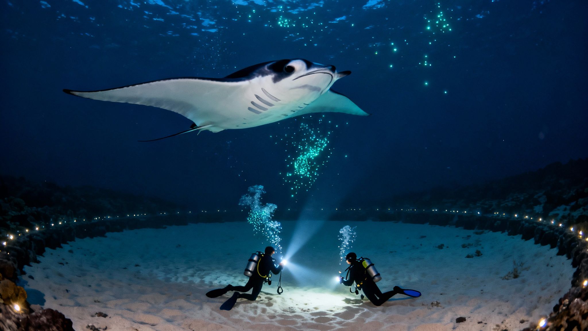 manta ray night dive kona: Your Kona Manta Guide