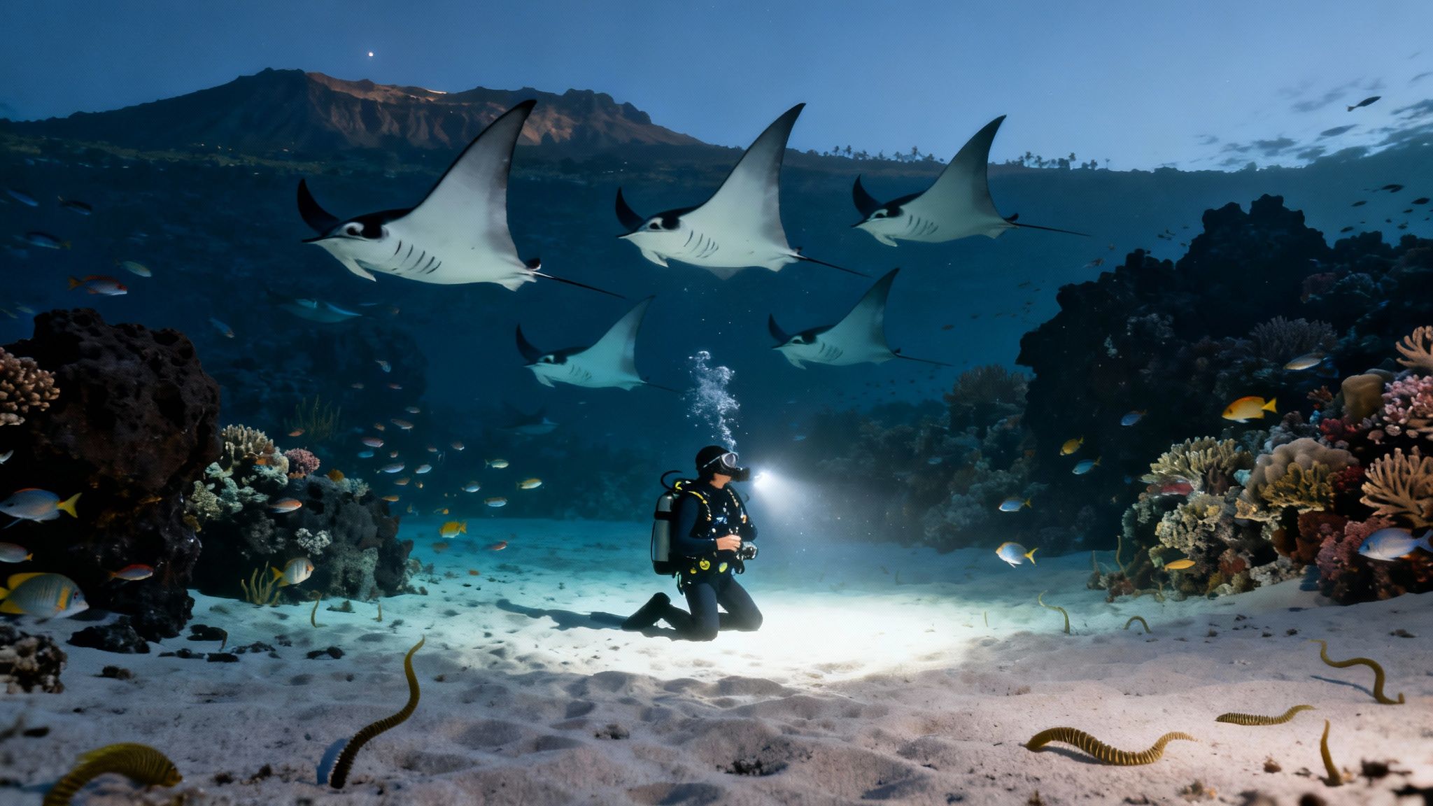 Big Island Scuba Diving: Ultimate Guide to Manta Rays & Kona Dives