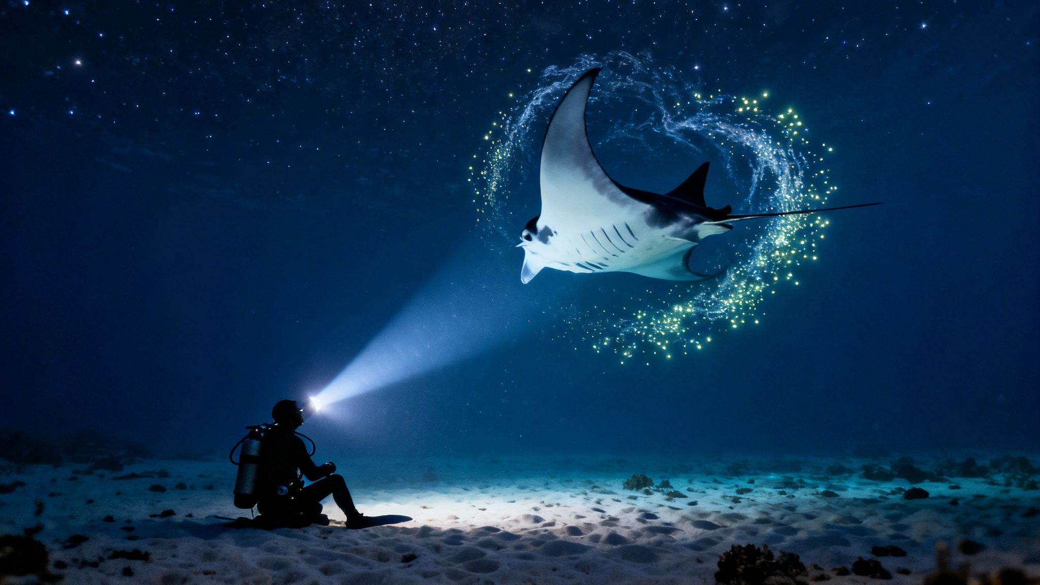 Your Guide to the Manta Ray Night Dive Kona Adventure