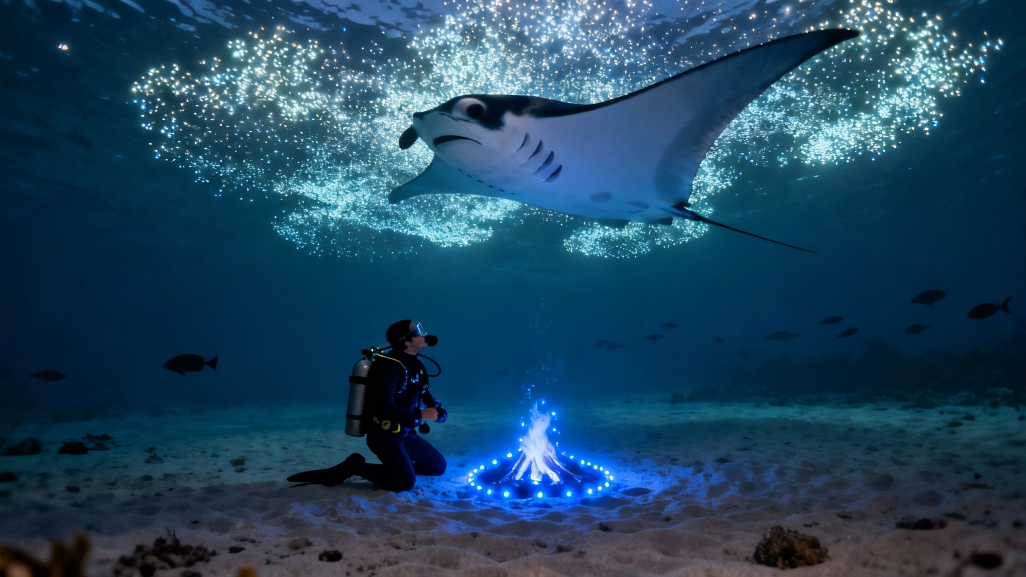 Manta ray night dive Kona: Your essential guide